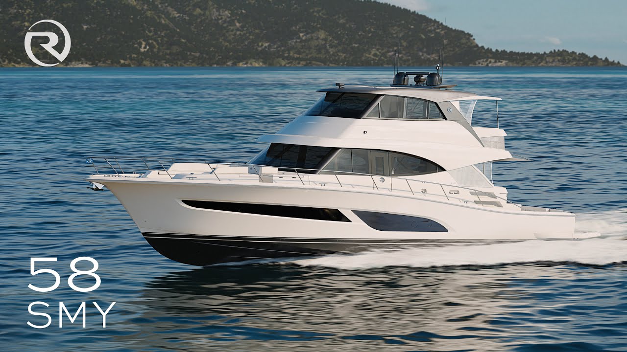 Riviera 58 Sports Motor Yacht World Premiere Announcement - YouTube