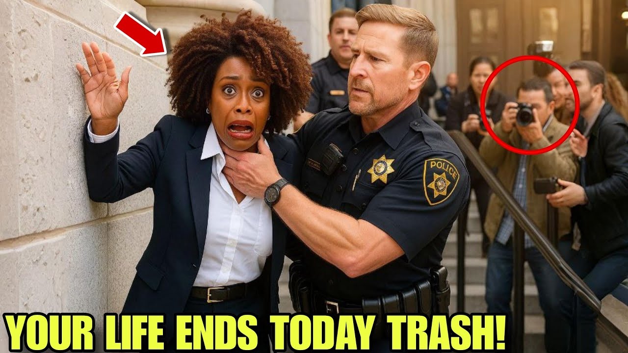 Police BEAT a Black WOMAN Outside COURT — Minutes Later, She Sat on the ...