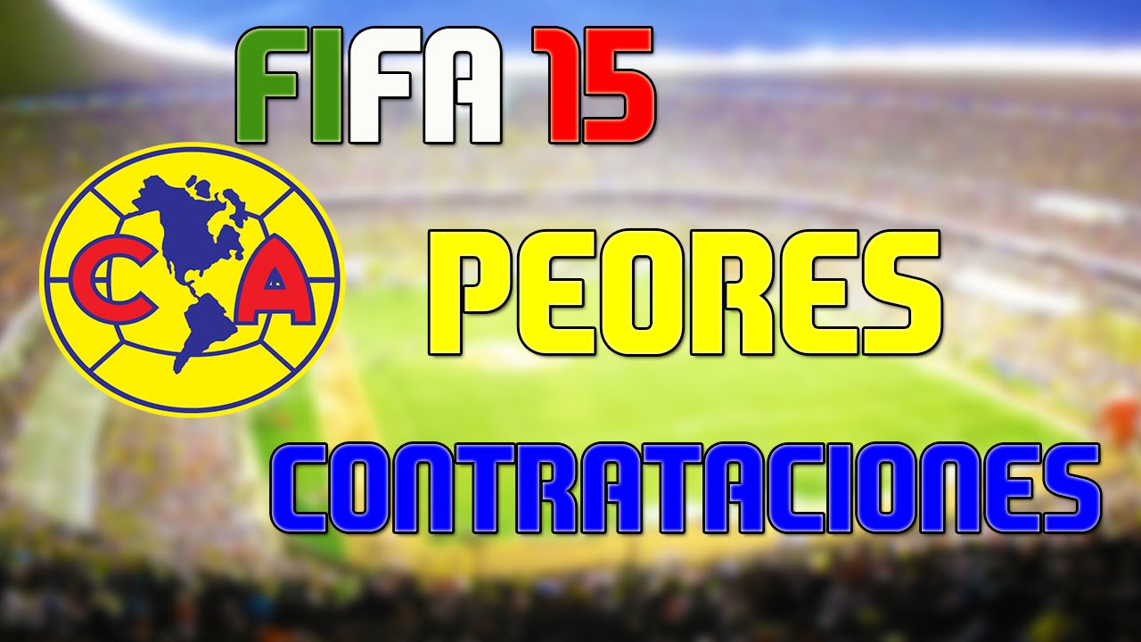 FIFA 15 | LIGA MX | AMERICA | - YouTube