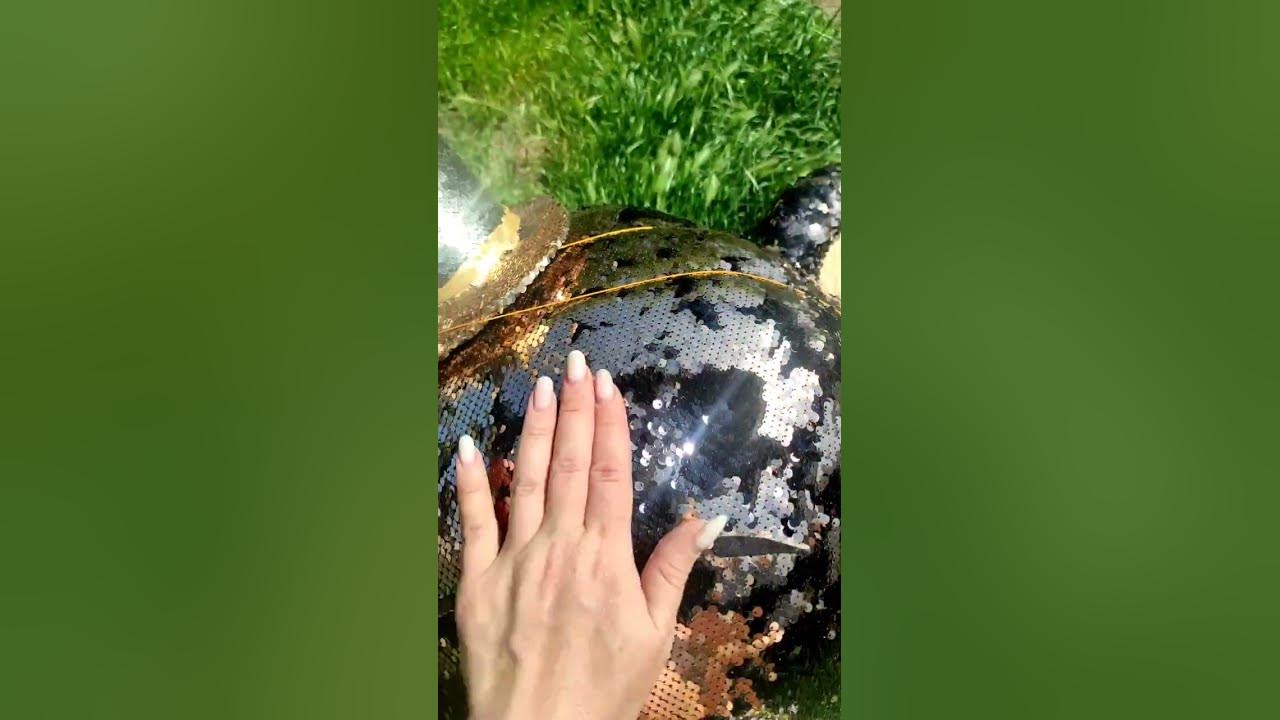 Костюм для Анимации , мішка тедди , двойная паетка , мишка золотой ...
