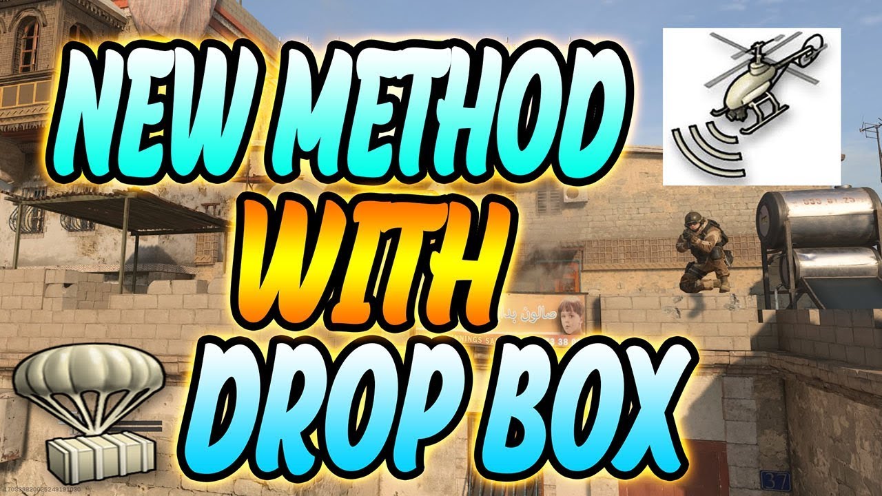 COD MW *NEW METHOD* Floating Drop Box & Care package Glitch (After 1.05 ...