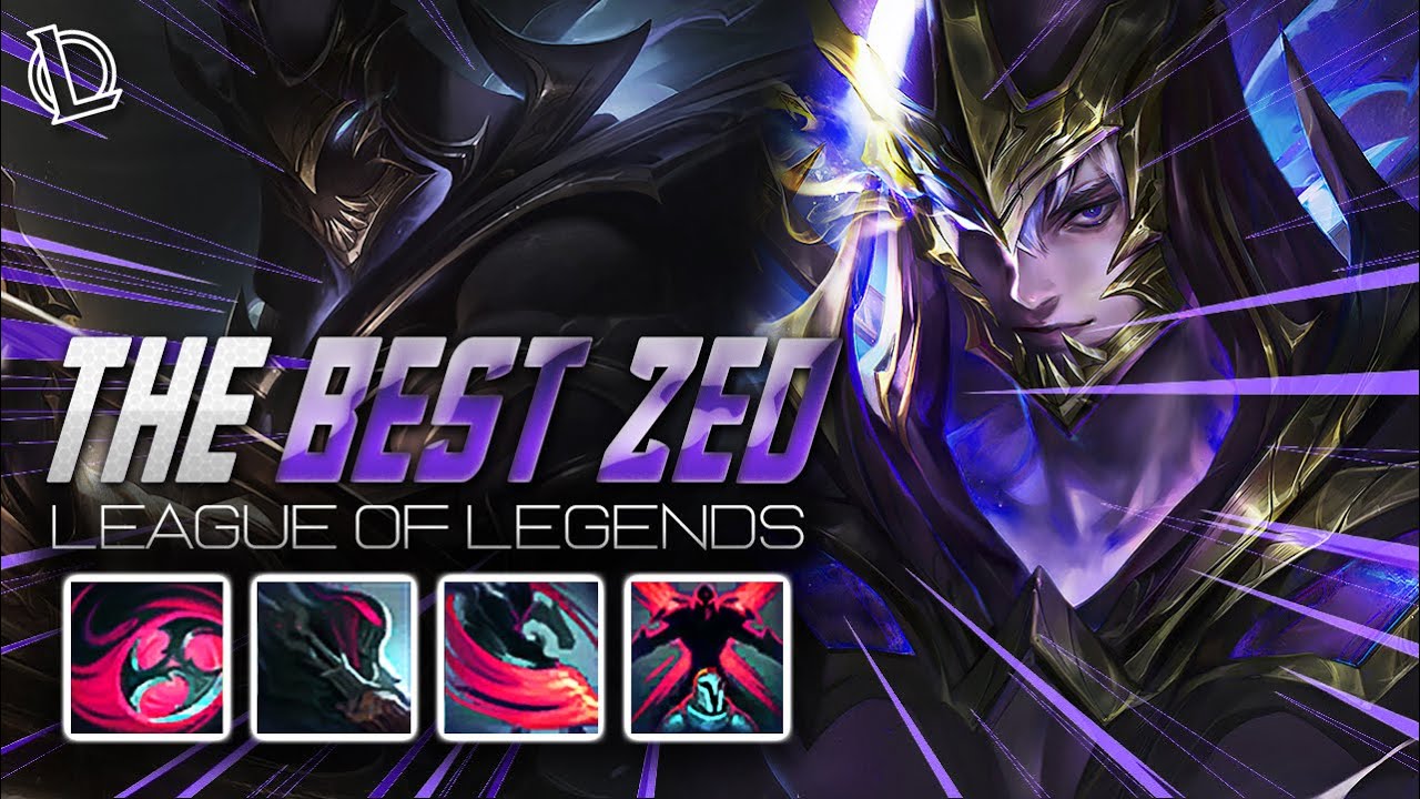 ZED MONTAGE - THE BEST ZED | Ez LoL Plays [60 FPS] - YouTube