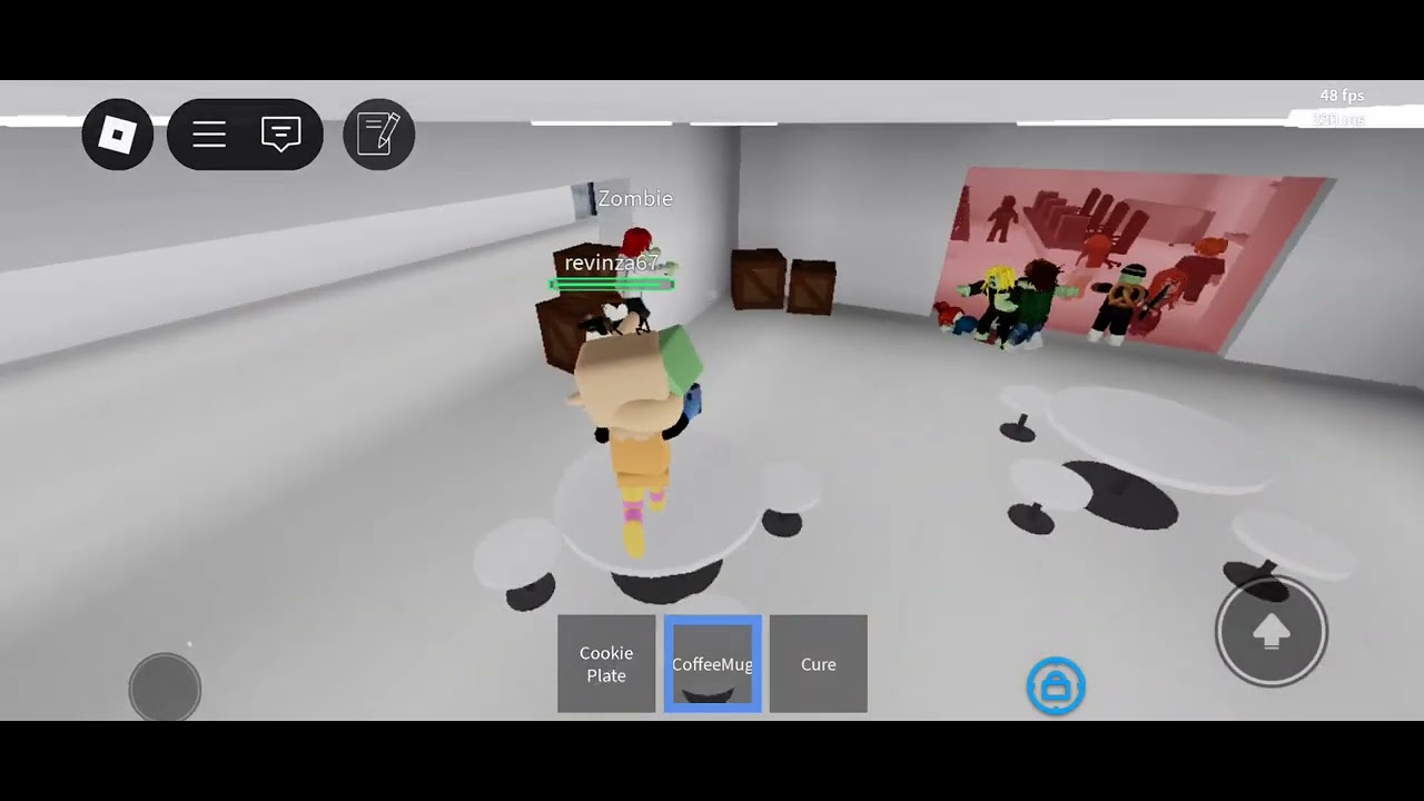 chaos Roblox zombie lab - YouTube