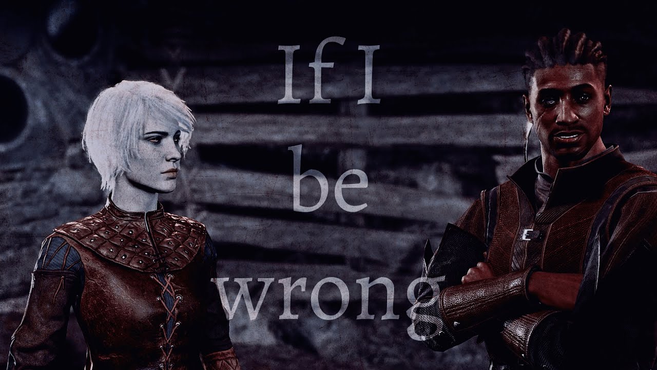 BG3 AMV || Wyll x MC || If I Be Wrong - YouTube