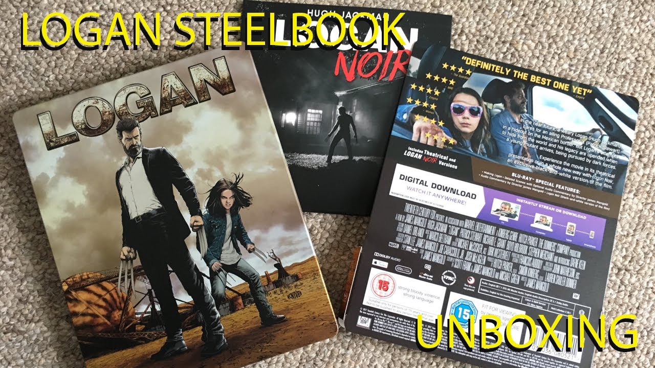 Logan Steelbook Unboxing - HMV Exclusive - YouTube