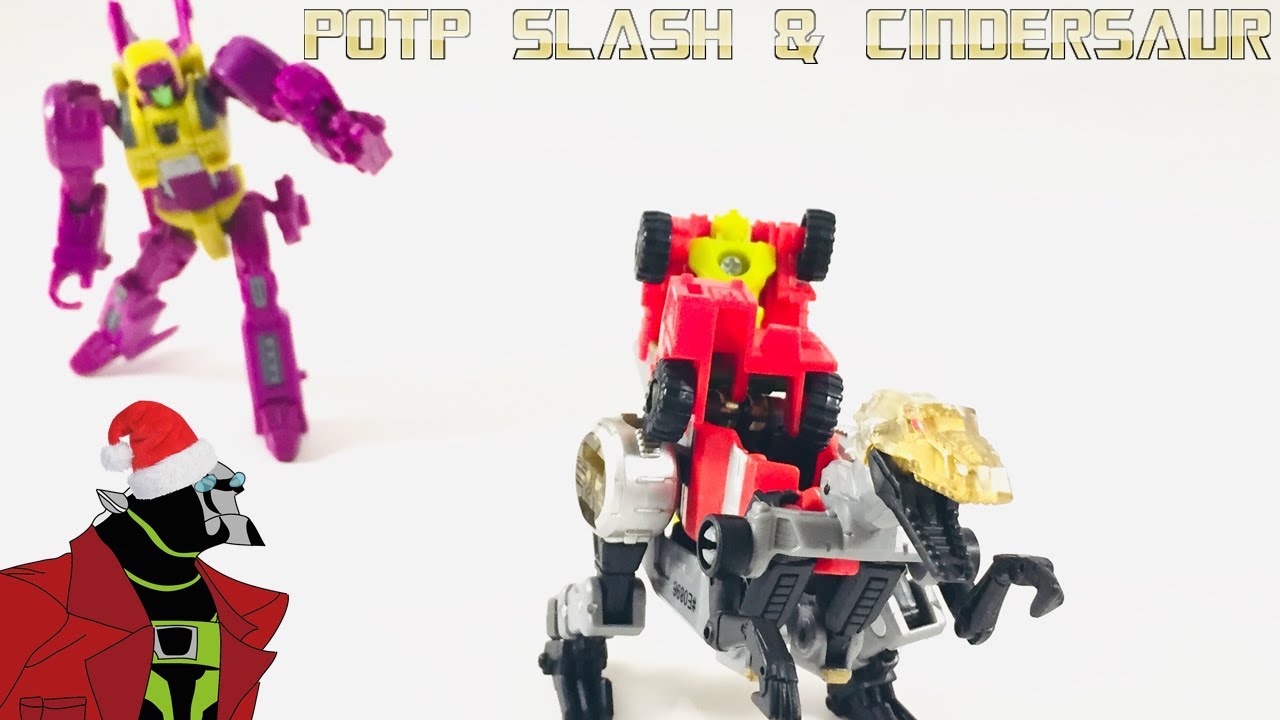 POTP Slash & Cindersaur (Legiondary Transformers Marathon S2E10) - YouTube