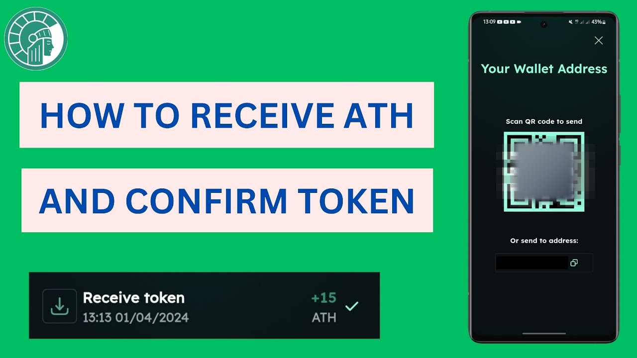 How To Receive ATH And Confirm Token on Athene Network Mining - YouTube