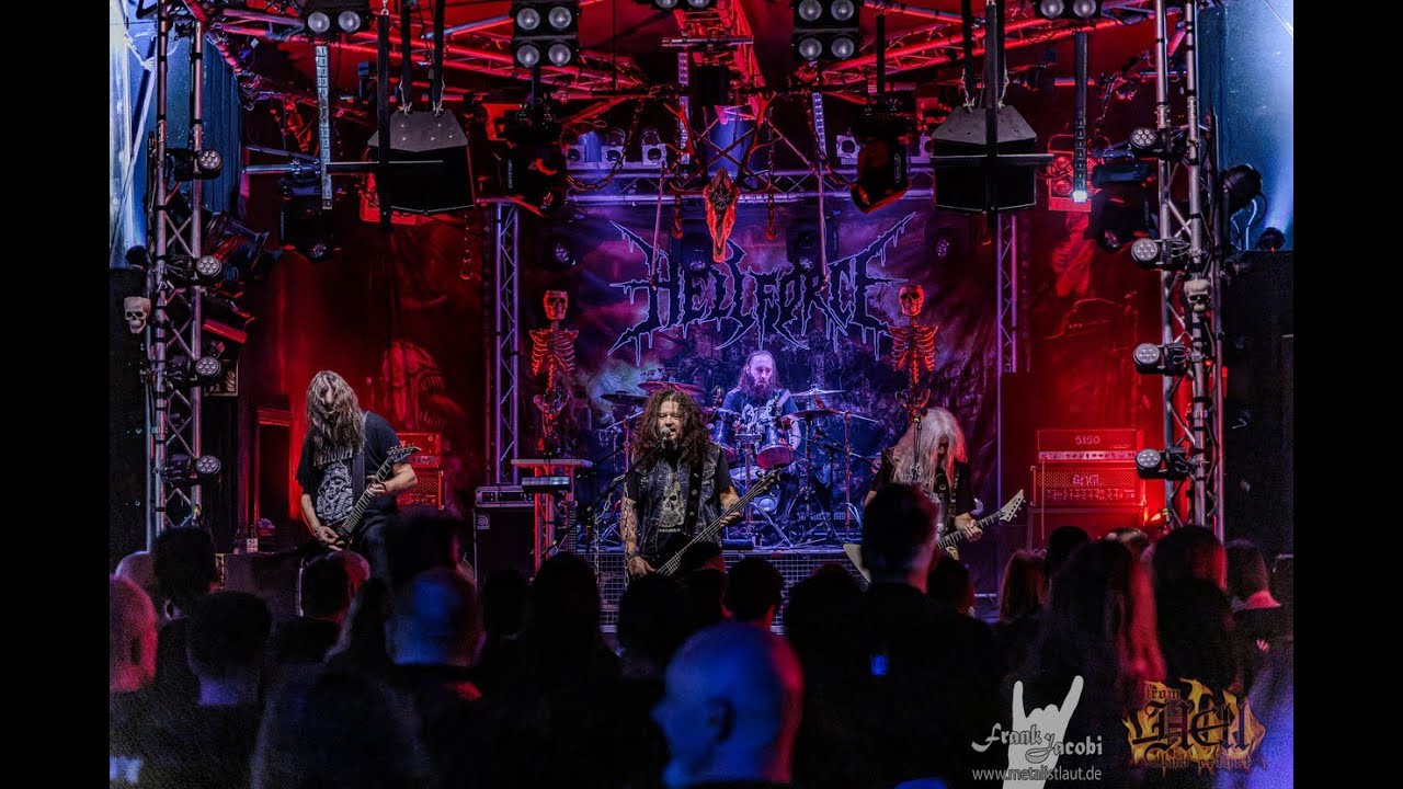 Hellforce - Ave Dominus Nox (Live @ From Hell Erfurt 09.02.2024) - YouTube