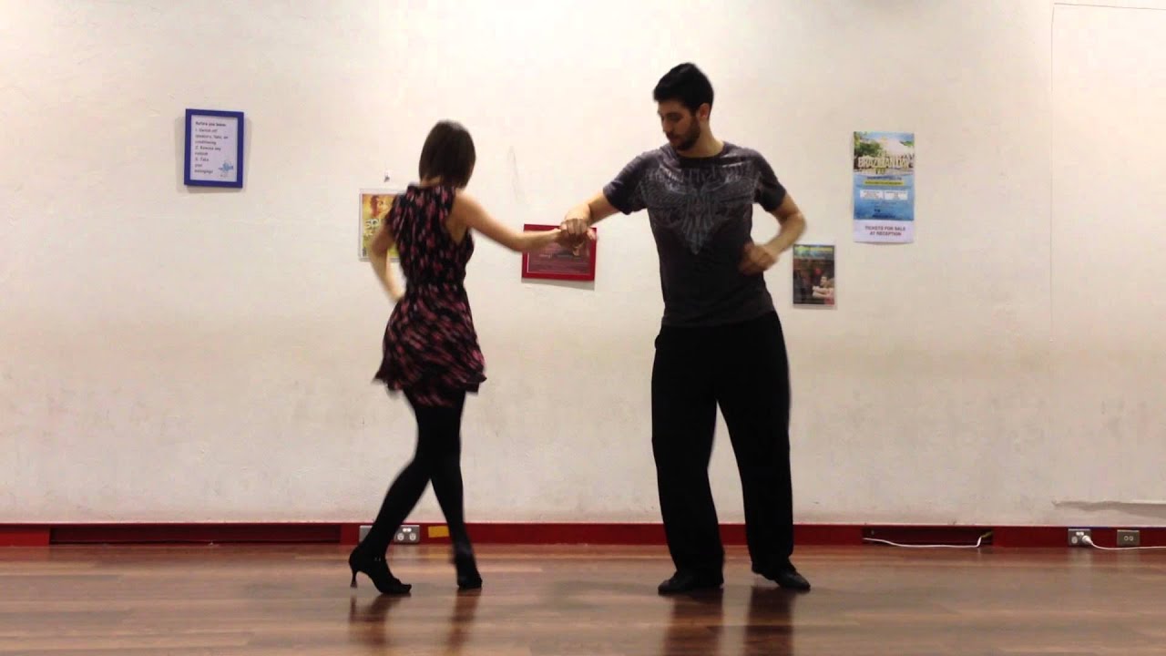 Advanced Salsa Move #125 - The Pachanga Break - YouTube