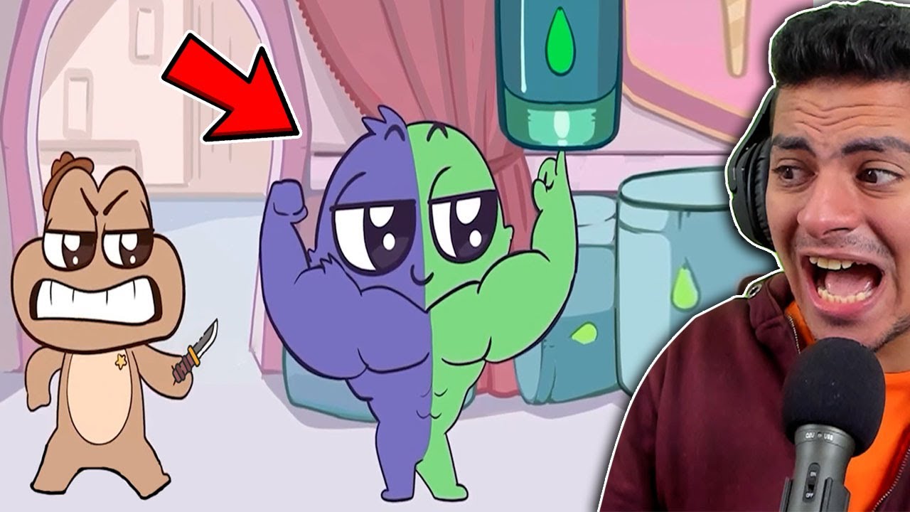 Bitter giggle / Jester + givanium = ?? - Garten of Banban 4 Animations ...