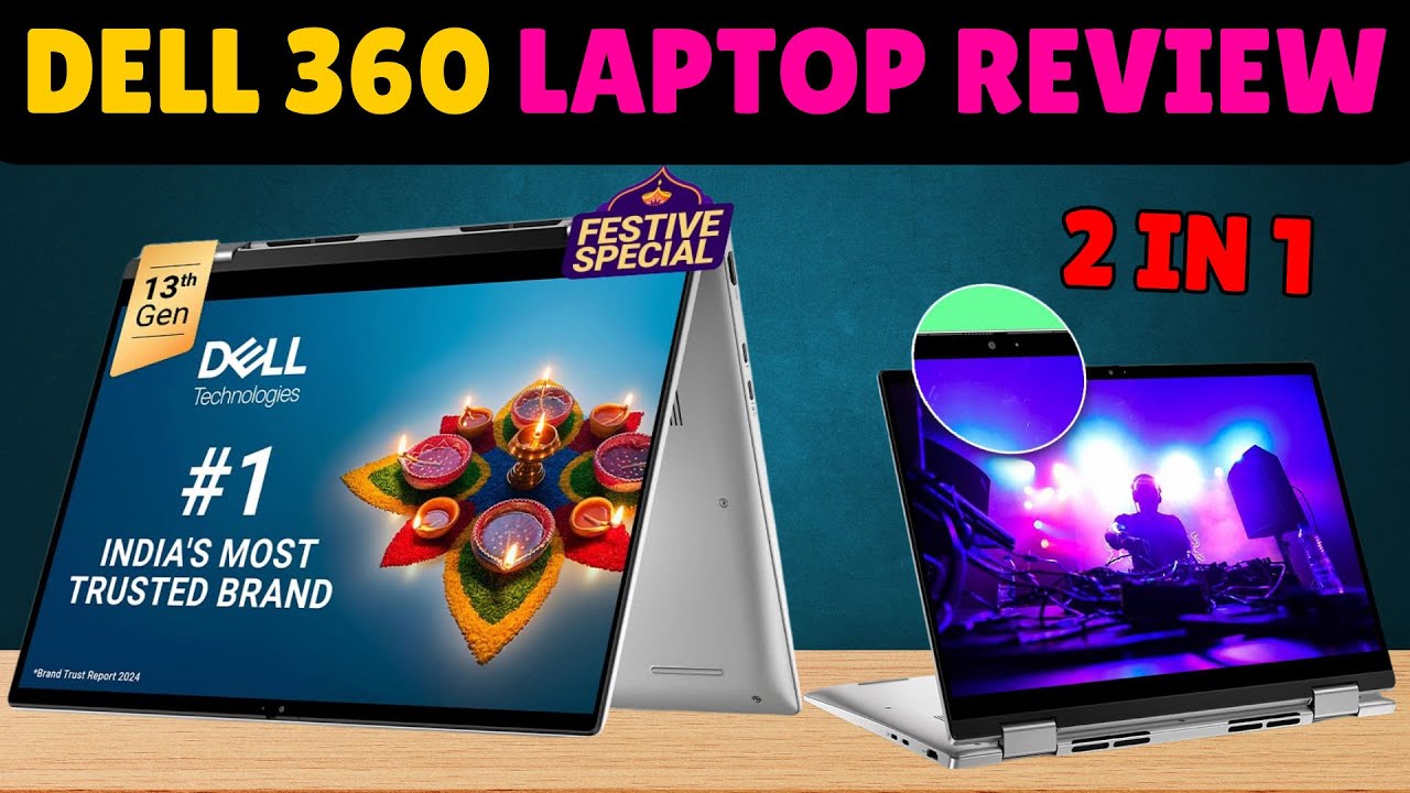Dell 360° Rotate Laptop Review - YouTube