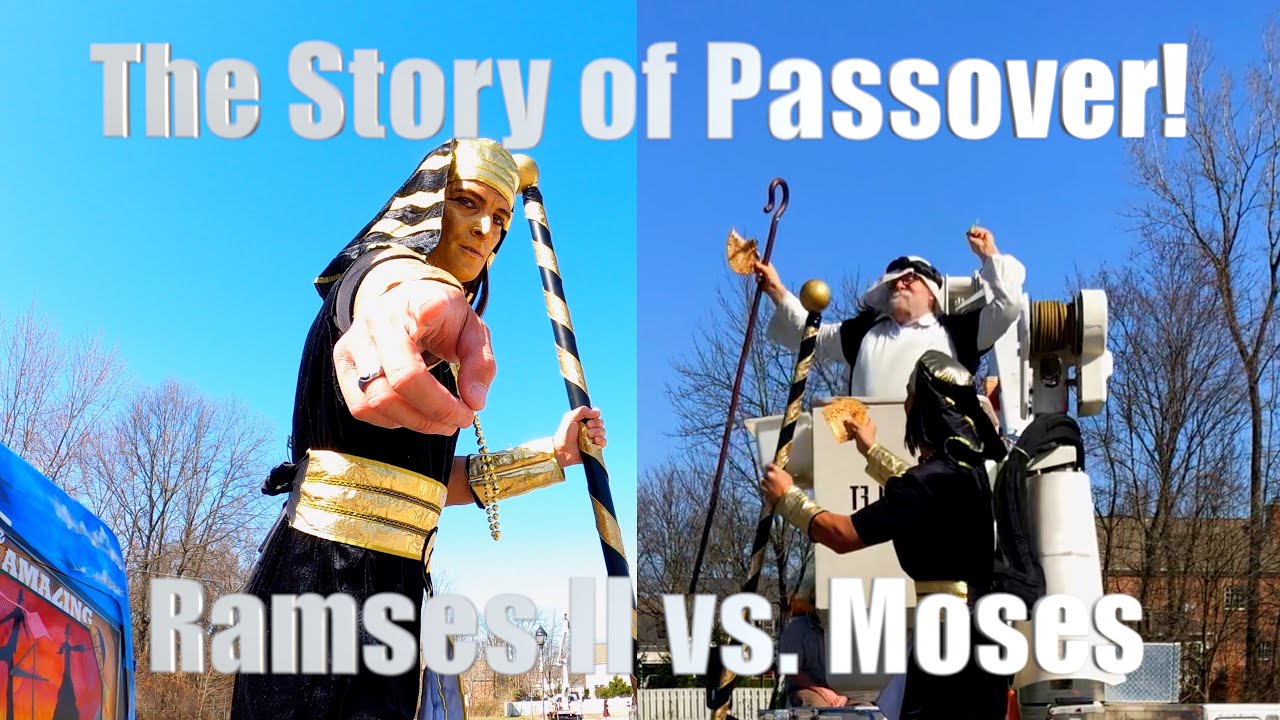 The Story of Passover Ramses II and Moses - The Amazing Giants - YouTube