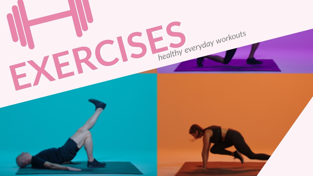 Exercises: Sky Reach, Dead Bugs, Crunches, Walking Touch Toe etc. - YouTube