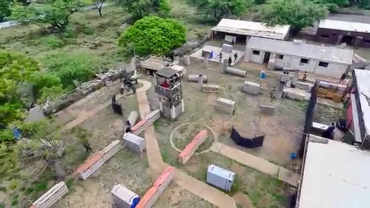 OPAC Hawaii Opening Day Airsoft Aerial Highlight Video - DJI Phantom 2 ...