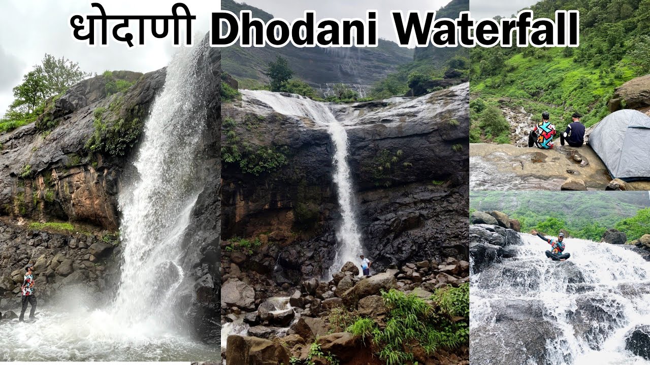 DODHANI Waterfall - DRONE Shots | Panvel, Maharashtra | Camping - YouTube