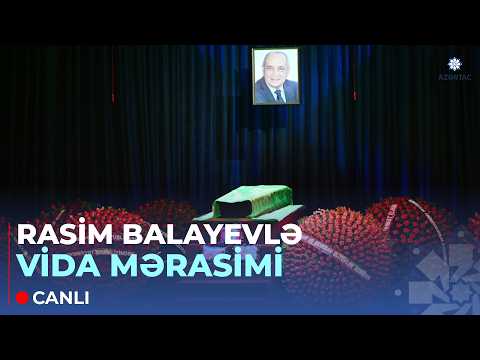 🔴Xalq artisti son mənzilə yola salınır - CANLI