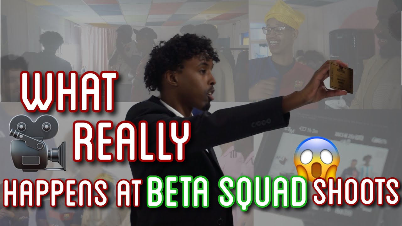 What really happens at a BETA SQUAD shoot 🎬 - YouTube