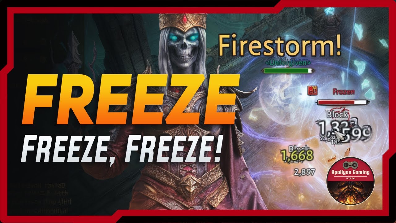 Freeze, Freeze, Freeze - Yep Its Wizard PVP - Diablo Immortal - YouTube