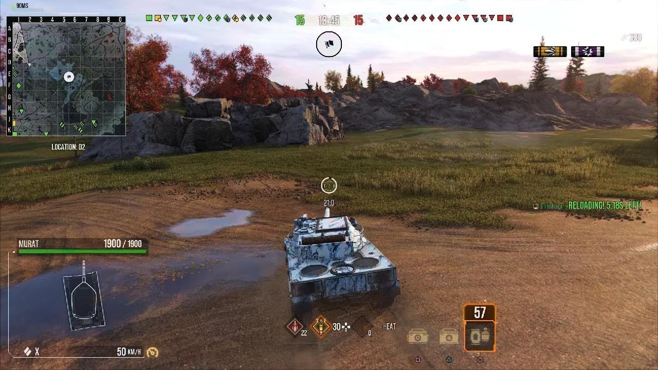 World of Tanks Console Murat 9,3k - YouTube