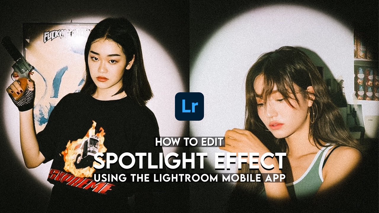 How To Edit Spotlight Effect Using The Lightroom Mobile App | Lightroom ...