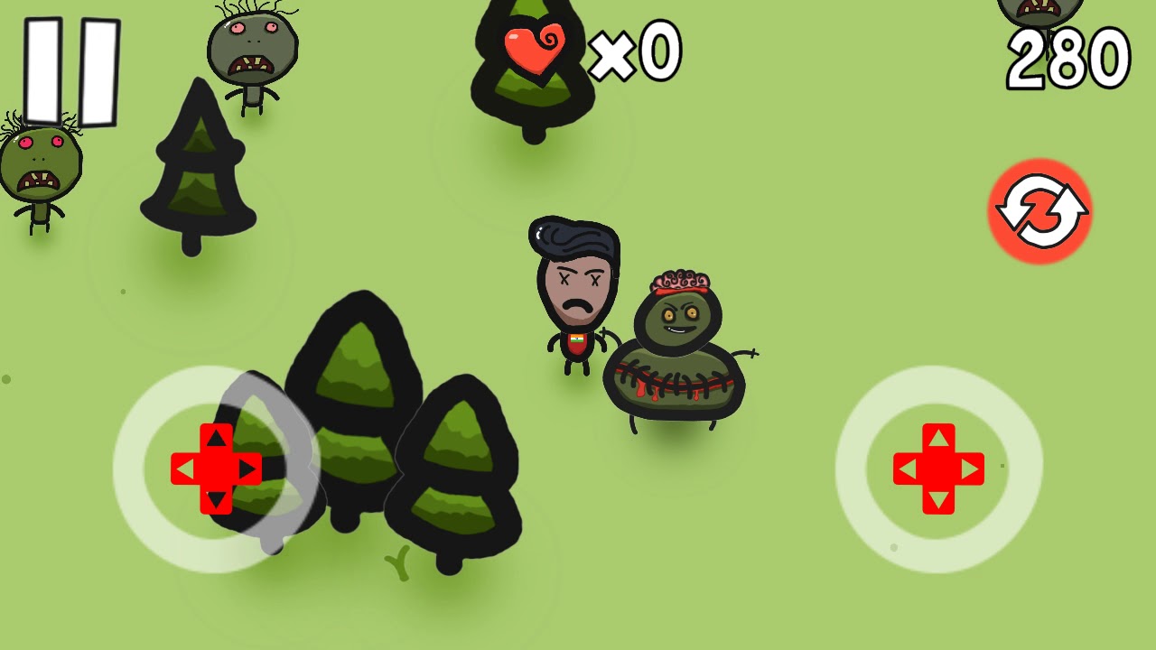 Playing Beast Boy Shub Zombie Hunter - YouTube