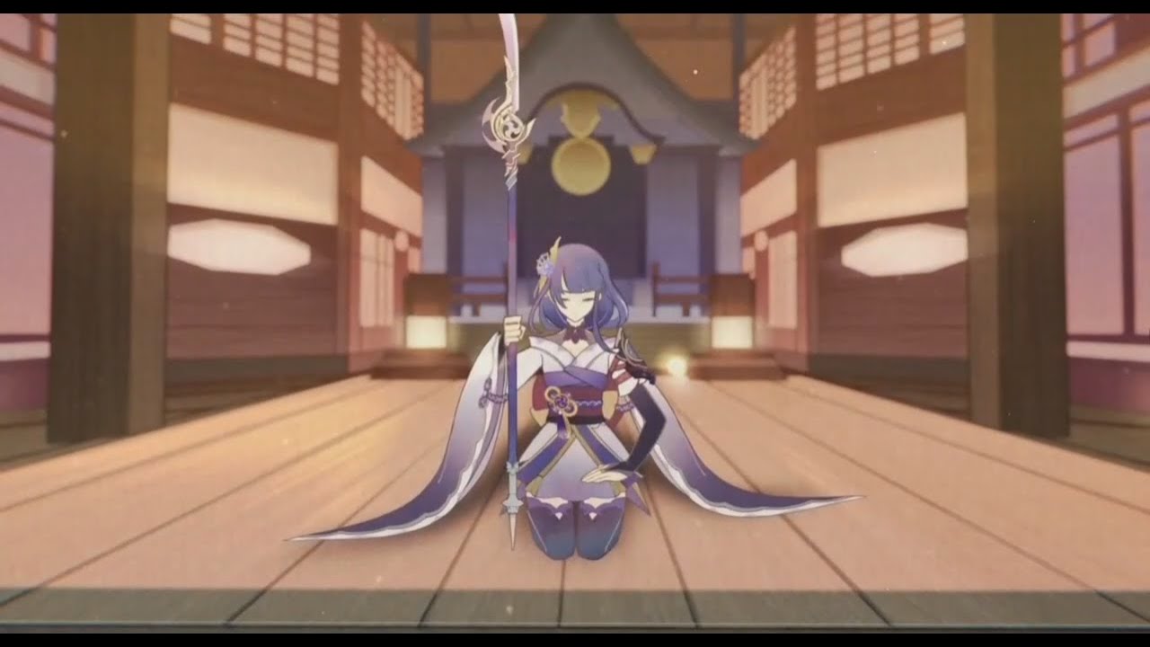 Raiden/Ei Backstory | Genshin Animated Cutscene - YouTube