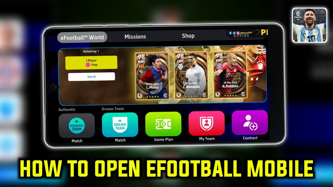 This Is How eFootball 2024 Mobile Looks Like 🔥 | Latest Leakes ...
