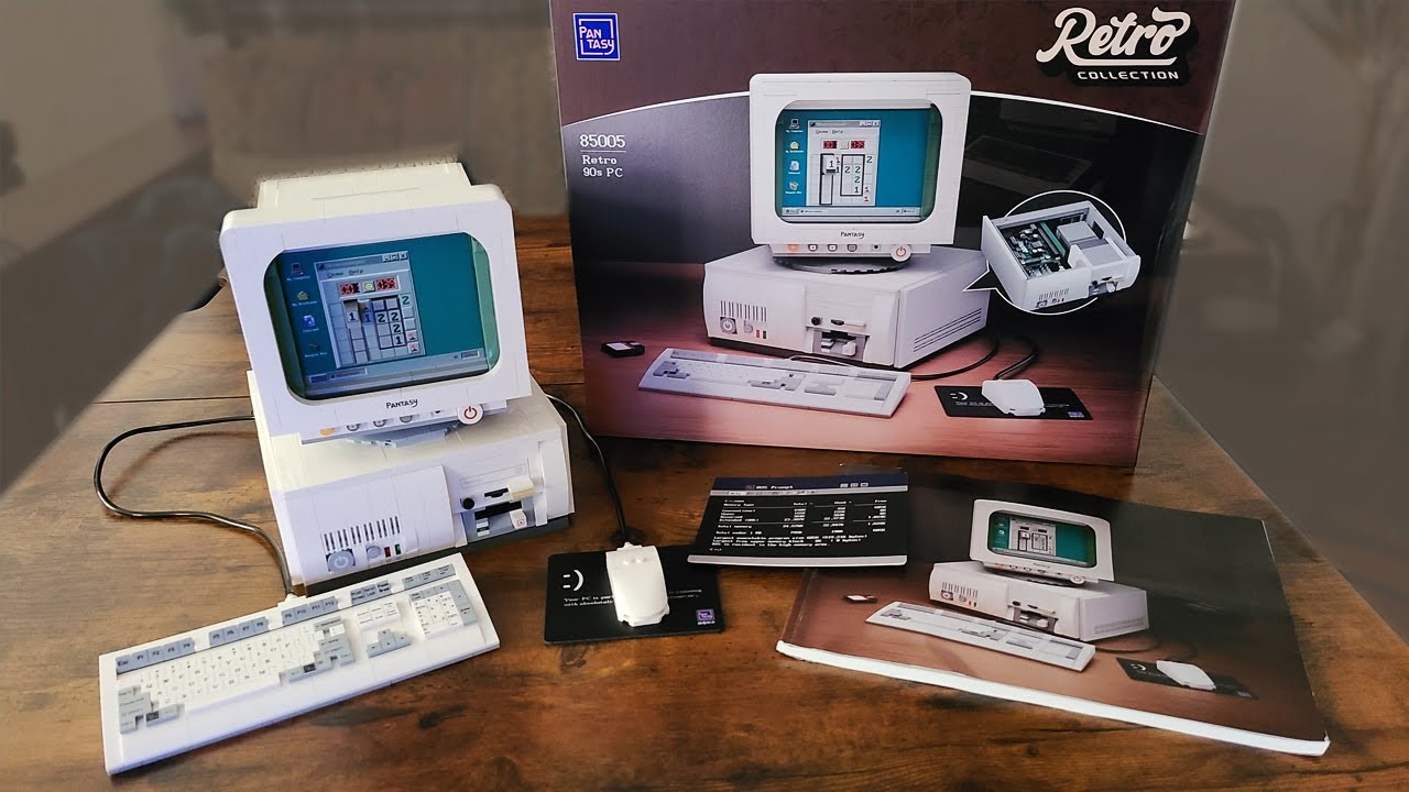 Pantasy Retro 90s PC 85005 - Mini Build and Review - YouTube