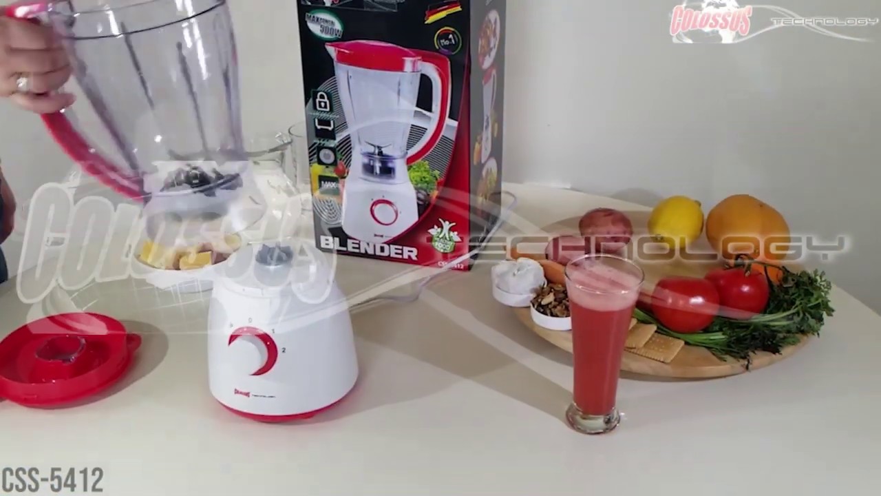 Blender CSS-5412 Colossus Technology - YouTube