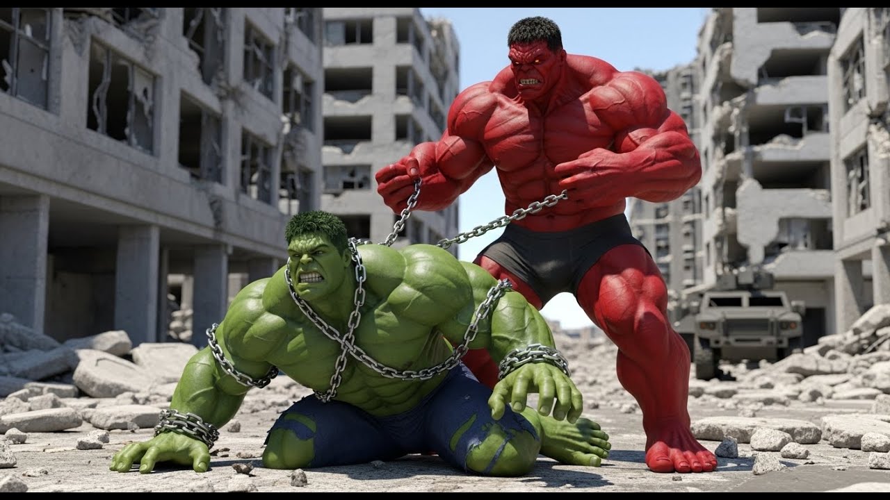 HULK vs RED HULK EPIC BATTLE! : However SANDSTORM: The Ultimate ...