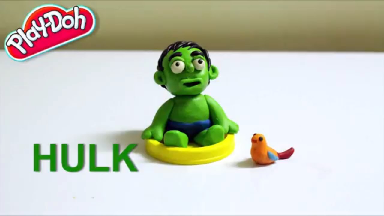 Hulk making with playdoh videos for kids|How to make |How to play with ...