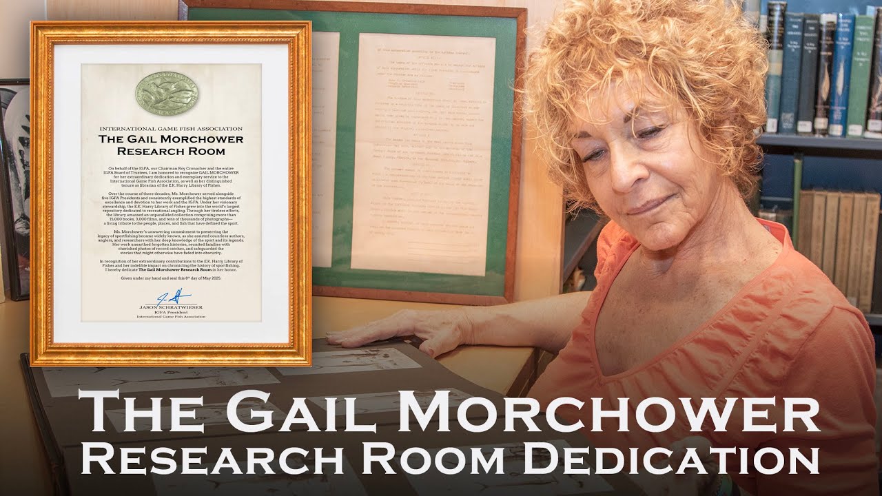 The Gail Morchower Research Room Dedication - YouTube
