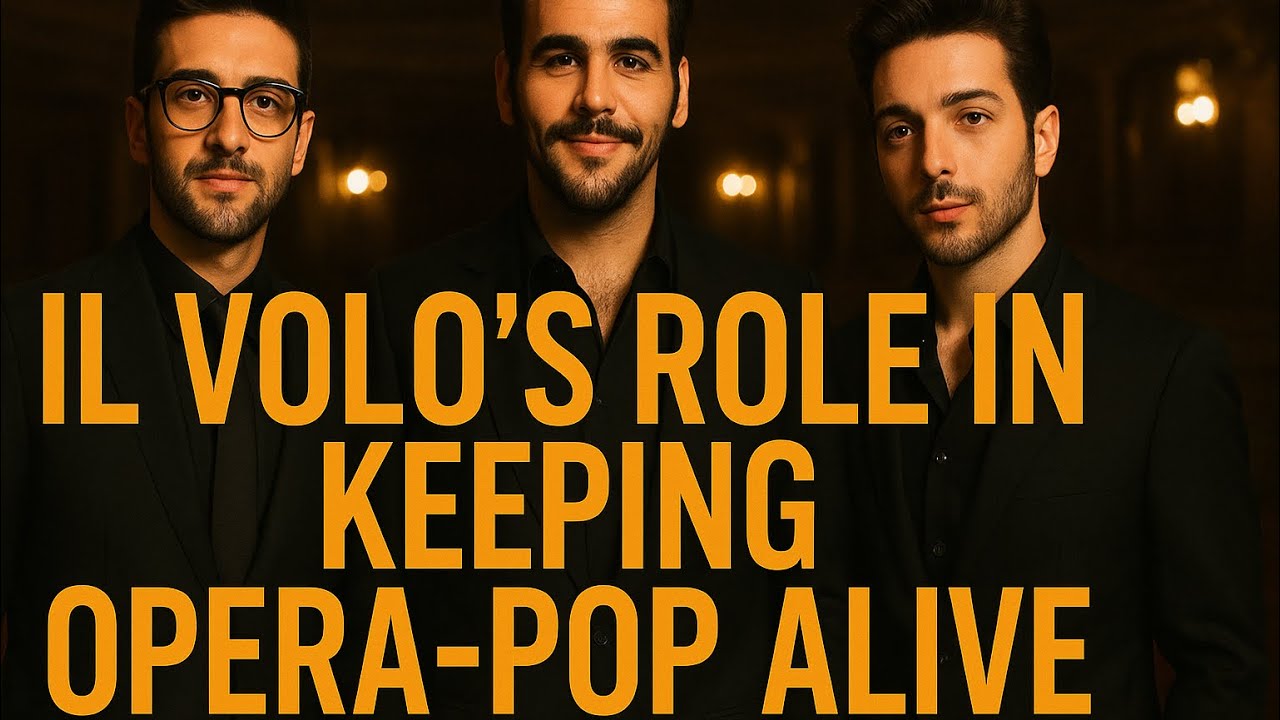 Il Volo’s role in keeping opera-pop alive. - YouTube