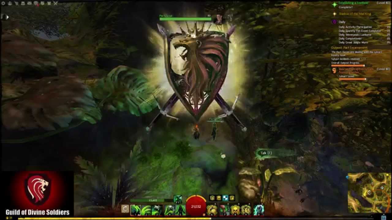 Guild Wars 2 Heart of Thorns Establishing a Foothold - YouTube
