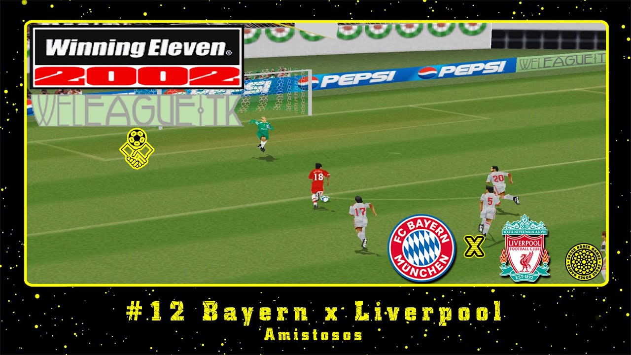 Winning Eleven 2002 WELeague Reloaded 2009 (PS1) A #12 Bayern x ...
