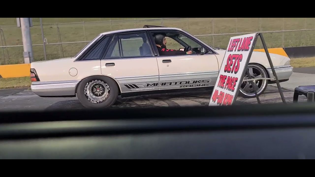 Supra vs Maatouks Racing VL Commodore - Roll Racing Sydney #75 - YouTube