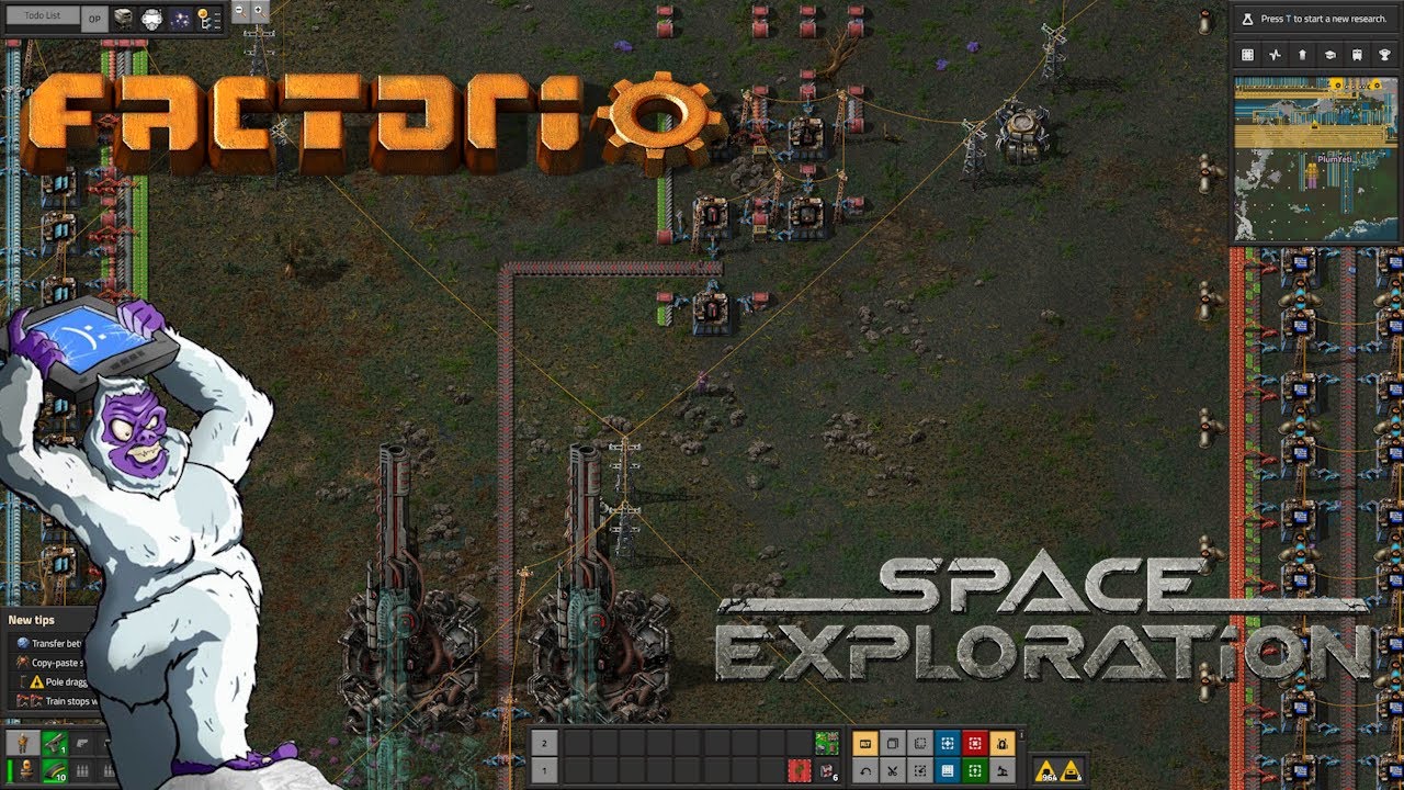 Meteor Defence Installation - Factorio Space Exploration Ep15 - YouTube