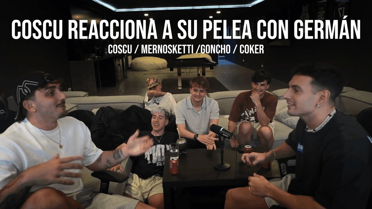 Coscu recuerda su pelea con Germán junto a Mernosketti Coker Goncho y ...