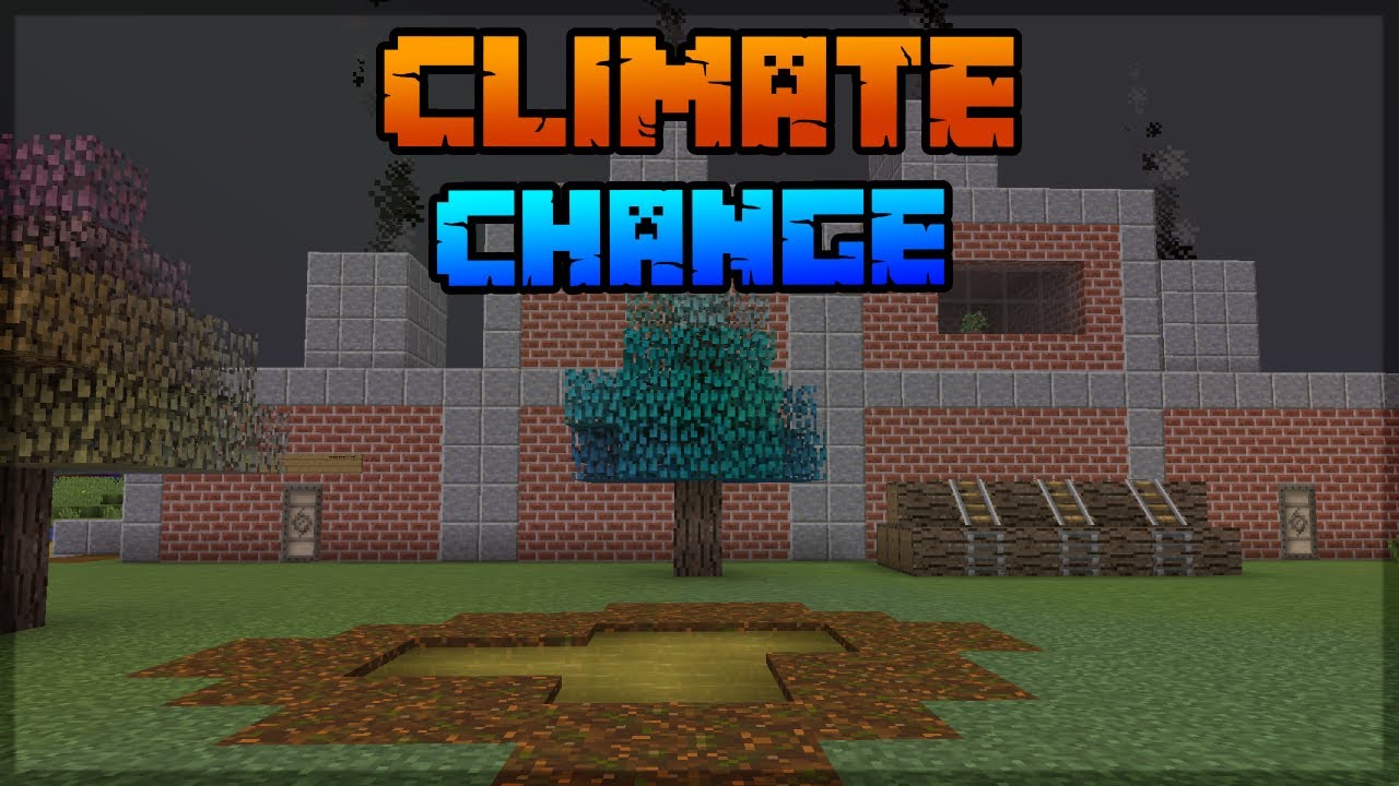 I Destroyed Minecraft With Climate Change - YouTube