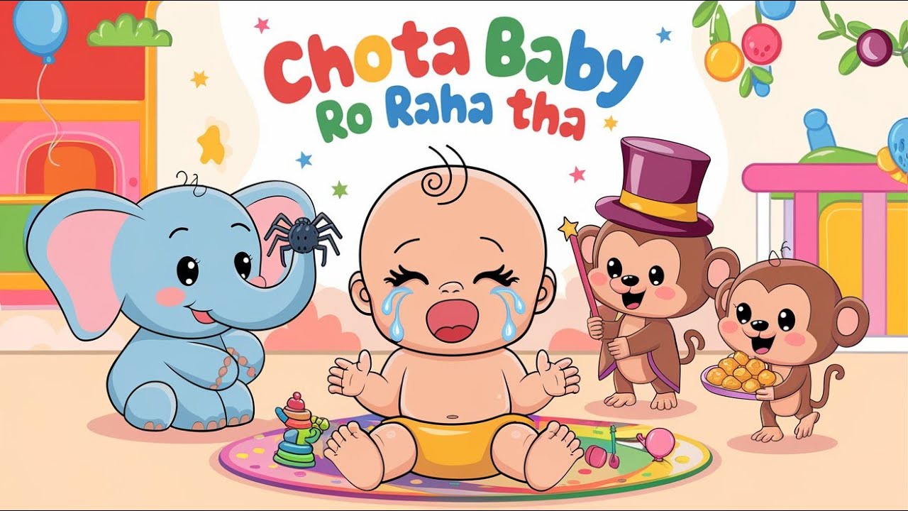 मुन्ना रो रहा था | Chota Baby Ro Raha Tha | Nursery Rhymes & Kids Songs ...