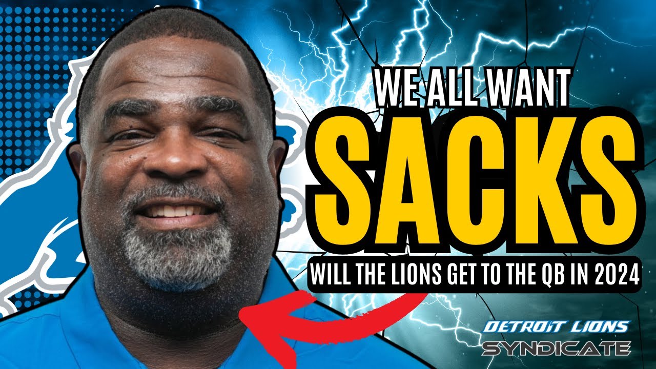 Detroit Lions' DC Aaron Glenn EXPECTS to GET MORE SACKS with NEW D-LINE ...