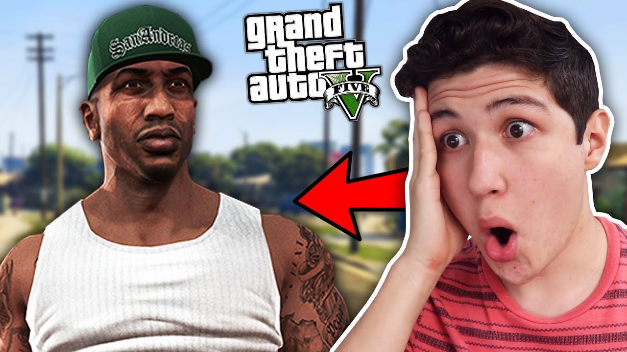 ENCUENTRO A CJ EN GTA V !! GRAND THEFT AUTO 5 - GTA 5 - YouTube