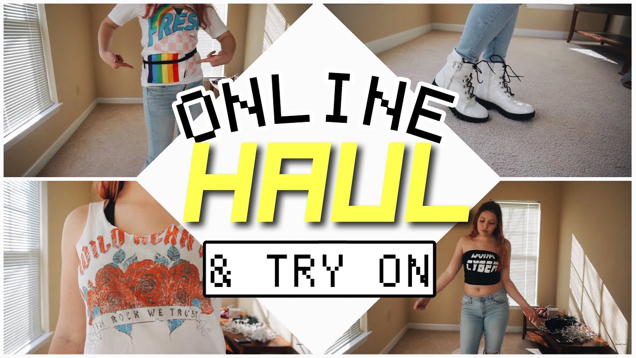 HUGE Online Try On Haul! - YouTube