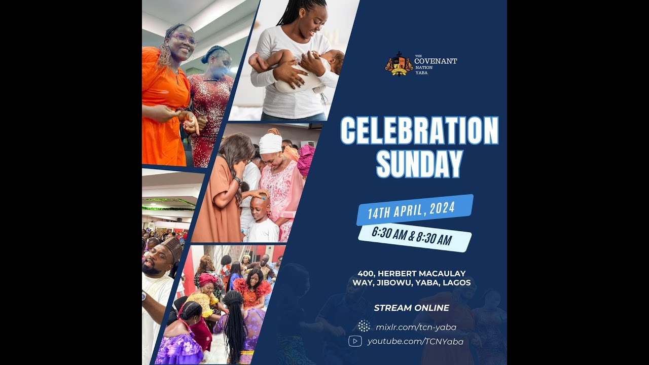 Sunday 1st Service || Celebration Sunday || 140424 - YouTube