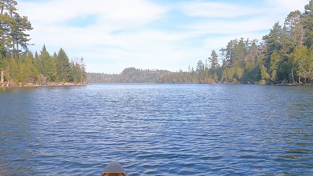 Paddling - Duncan Lake from the Partridge Lake portage to Campsite 661 ...
