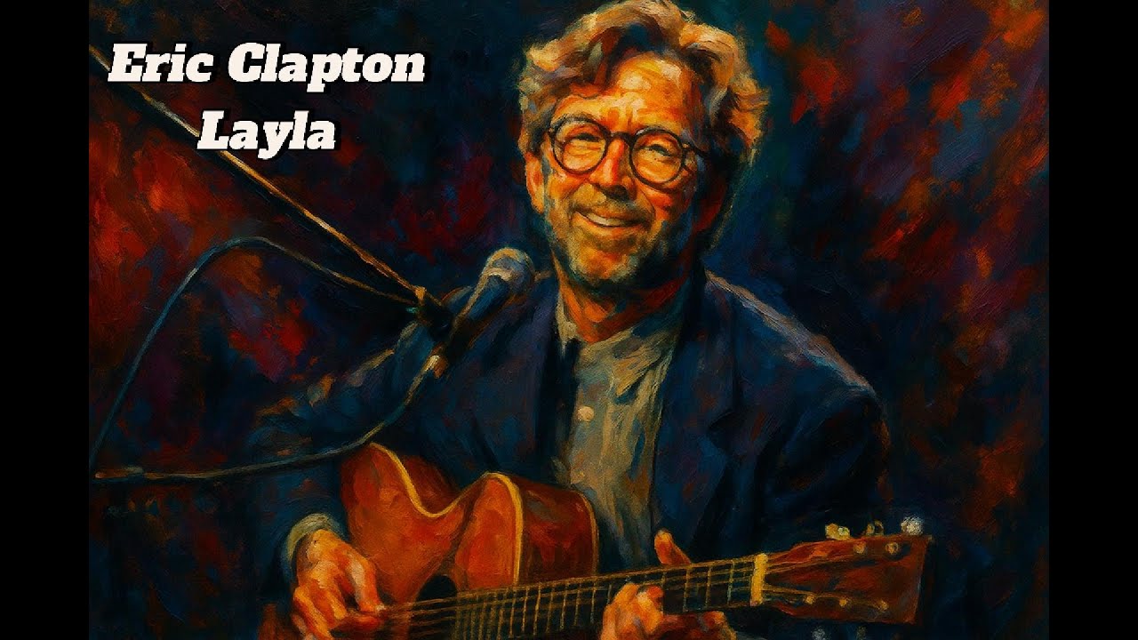 Eric clapton layla instrumental drums, bass, guitar lofi piano - YouTube
