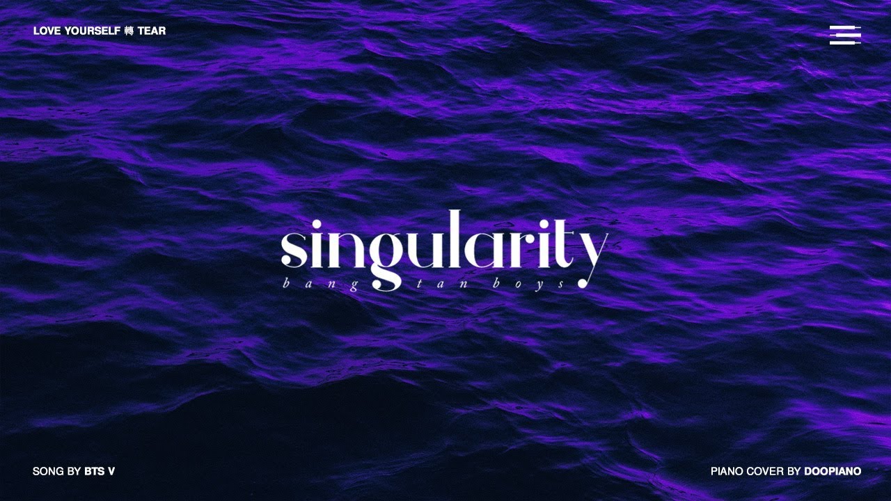 BTS (방탄소년단) - Singularity Piano Cover - YouTube