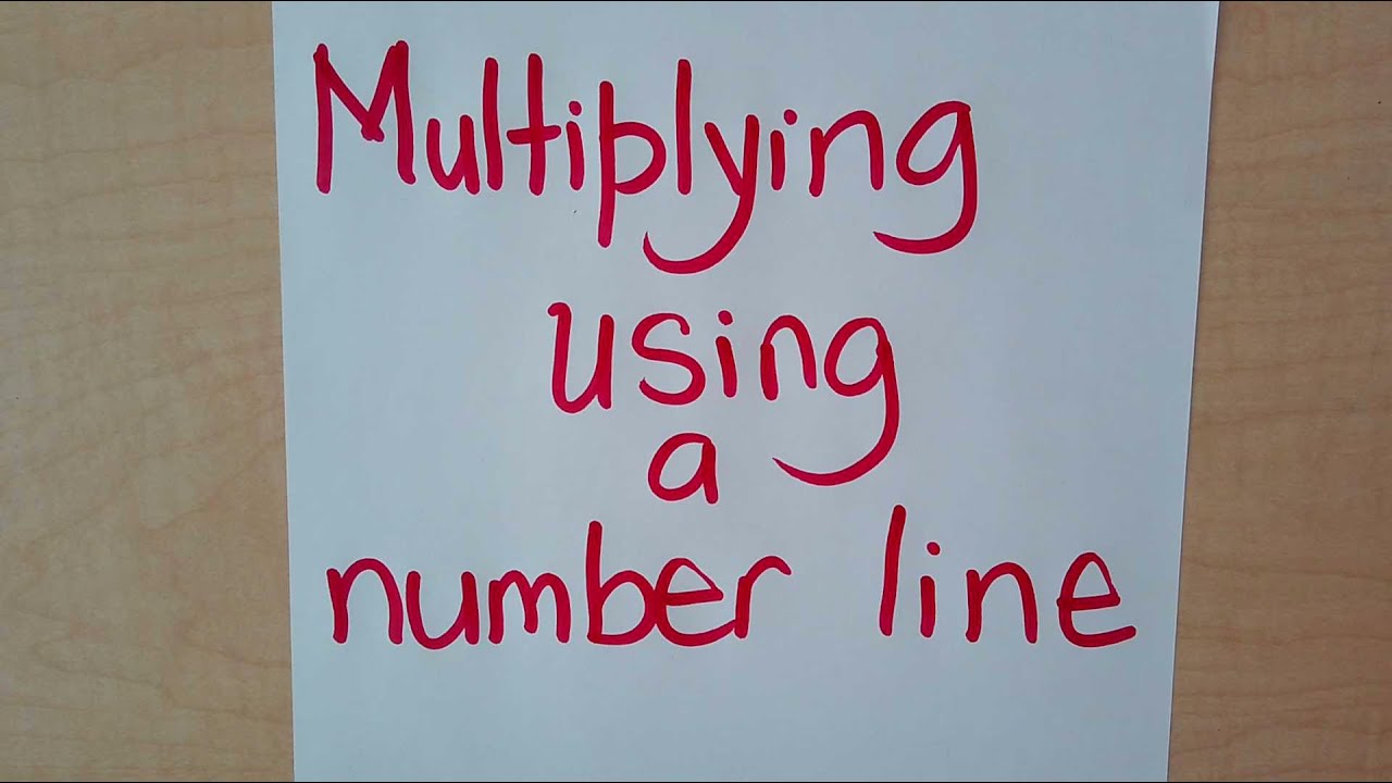 How to Multiply Numbers Using a Number Line || 3rd grade - YouTube