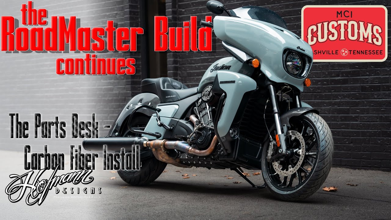 Indian RoadMaster Build - Carbon Fiber Install - YouTube