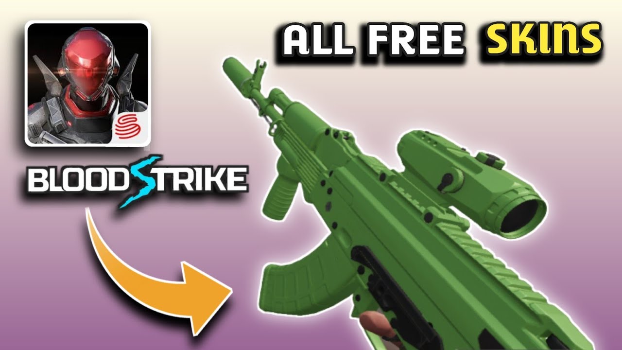 Project Bloodstrike all weapons skins 2023 - YouTube